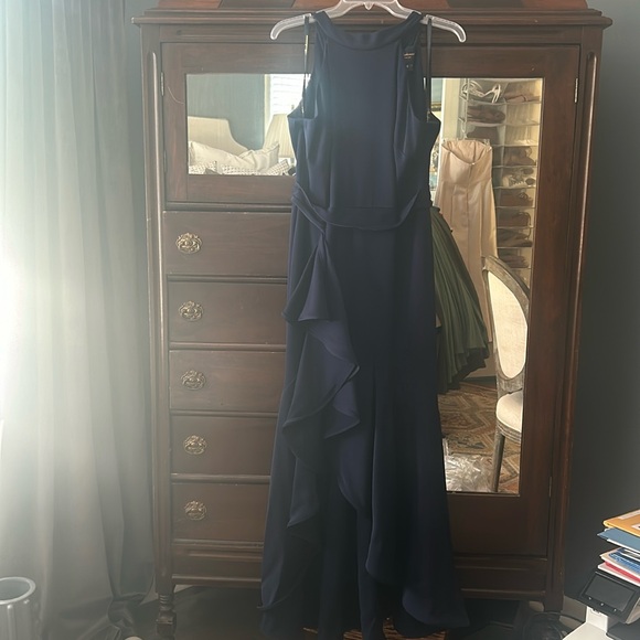 Shoshanna | Dresses | Shoshana Size 6 Midnight Blue Gown | Poshmark